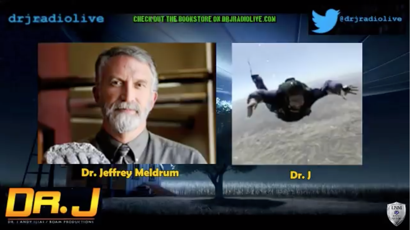 Dr. Jeff Meldrum interviewed on the Dr. J Radio Live podcast on YouTube